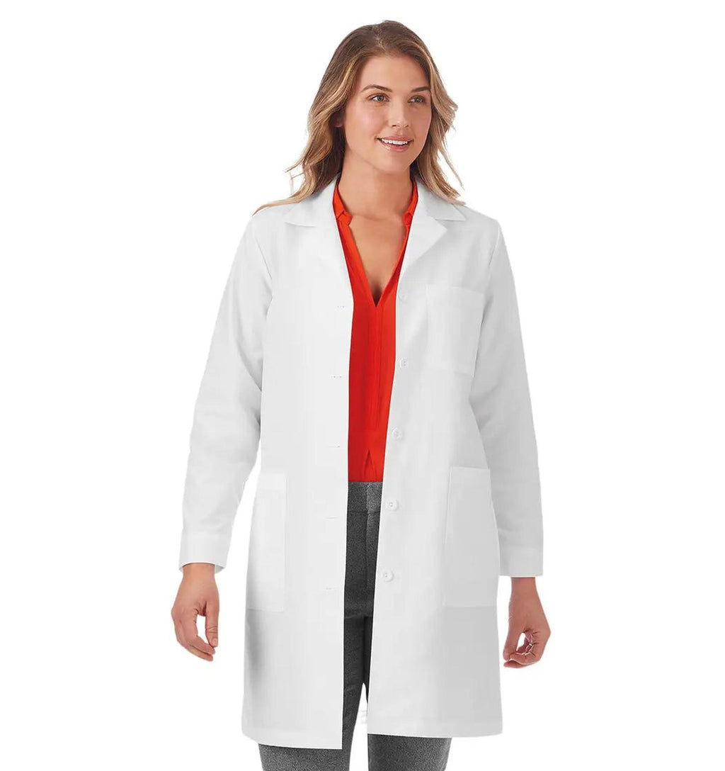 Meta Women's 37" Long Labcoat – Fiumara Medical